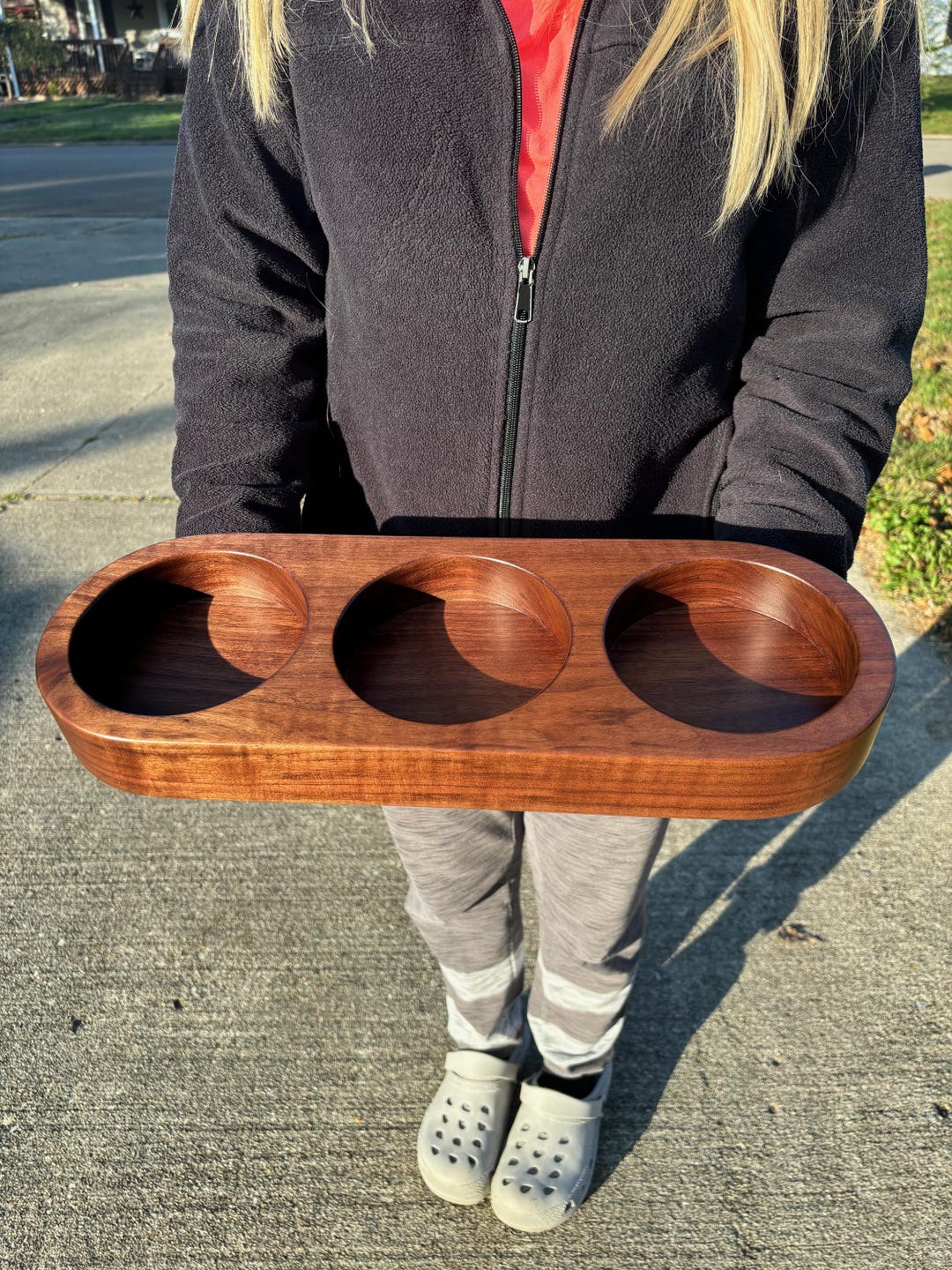 Three-compartment Tray - Etsy