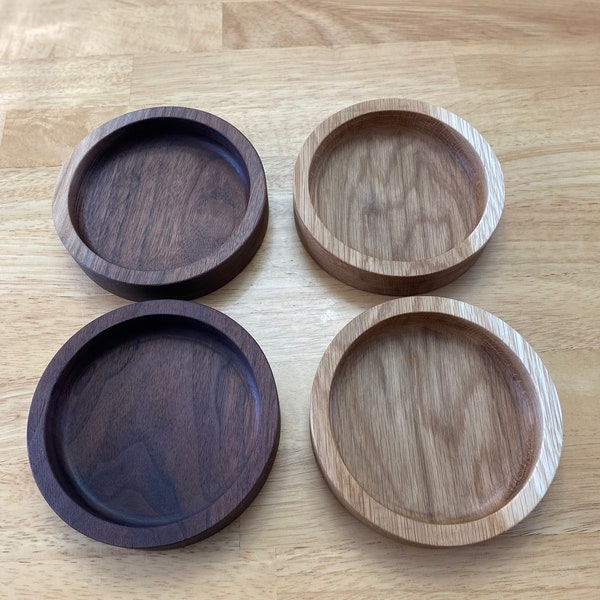 Round Wood Tray - Etsy