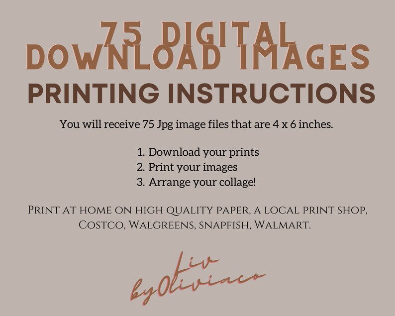 75 Pieces Fall Aesthetic Wall Collage Kit | Neutral Fall | Neutral ...