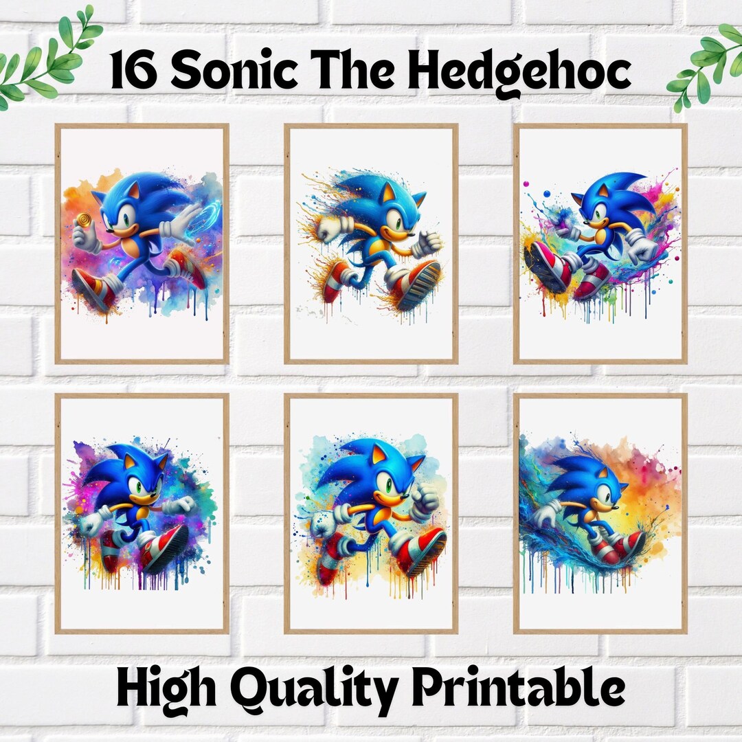 Sonic the Hedgehog, Sonic SVG, Sonic PNG, Sonic Stiker, Shadow the ...