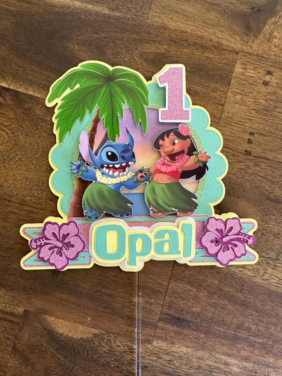 Lilo and Stitch Disney Cake Topper - Lilo and Stitch Disney Birthday ...