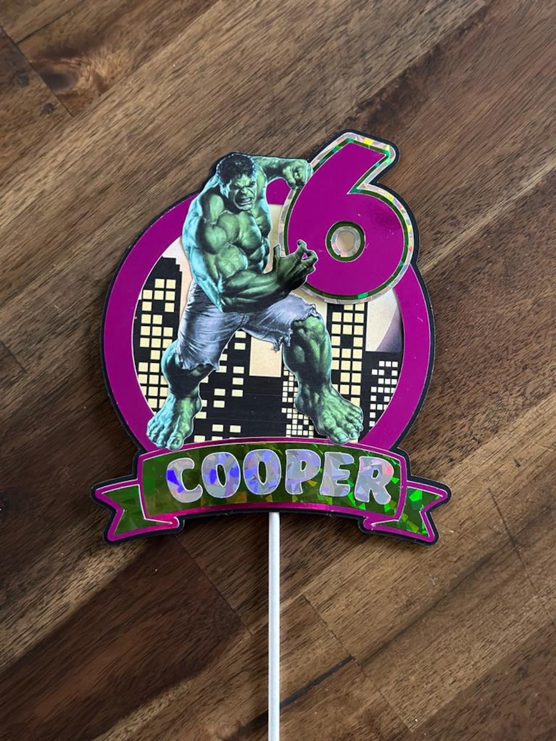 Hulk Marvel Cake Topper Hulk Marvel Birthday Hulk Marvel Cake Boy ...