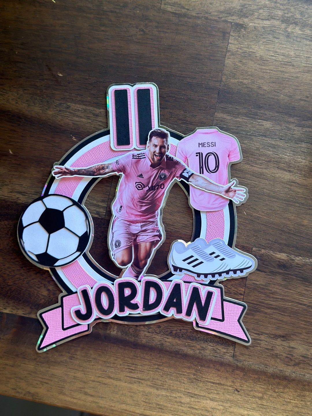 Messi Cake Topper - Soccer Birthday - Lionel Messi Cake - Boy & Girl ...