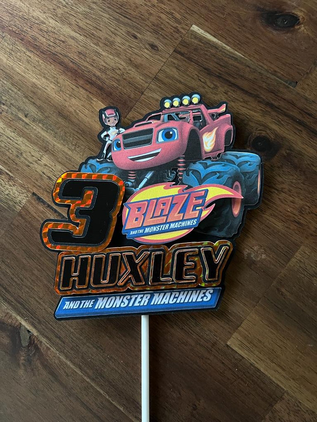 Blaze and the Monster Machines Cake Topper - Blaze and the Monster ...
