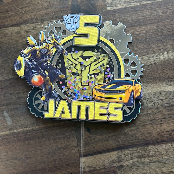 Transformer Cake Topper - Etsy Australia