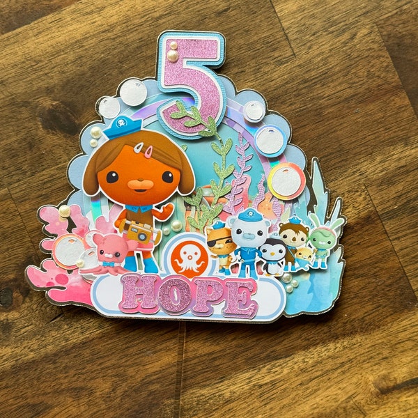 Octonauts Cake Topper - Etsy Australia