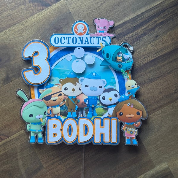 Octonauts Cake Topper - Etsy Australia