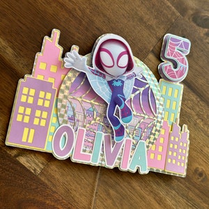 Gwen Stacy Cake Topper - Spidey and Friends - Gwen Stacy - Spiderman ...