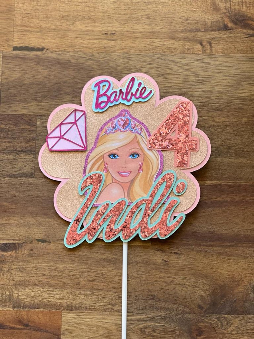 Barbie Cake Topper Barbie Birthday Barbie Cake Boy & - Etsy Australia