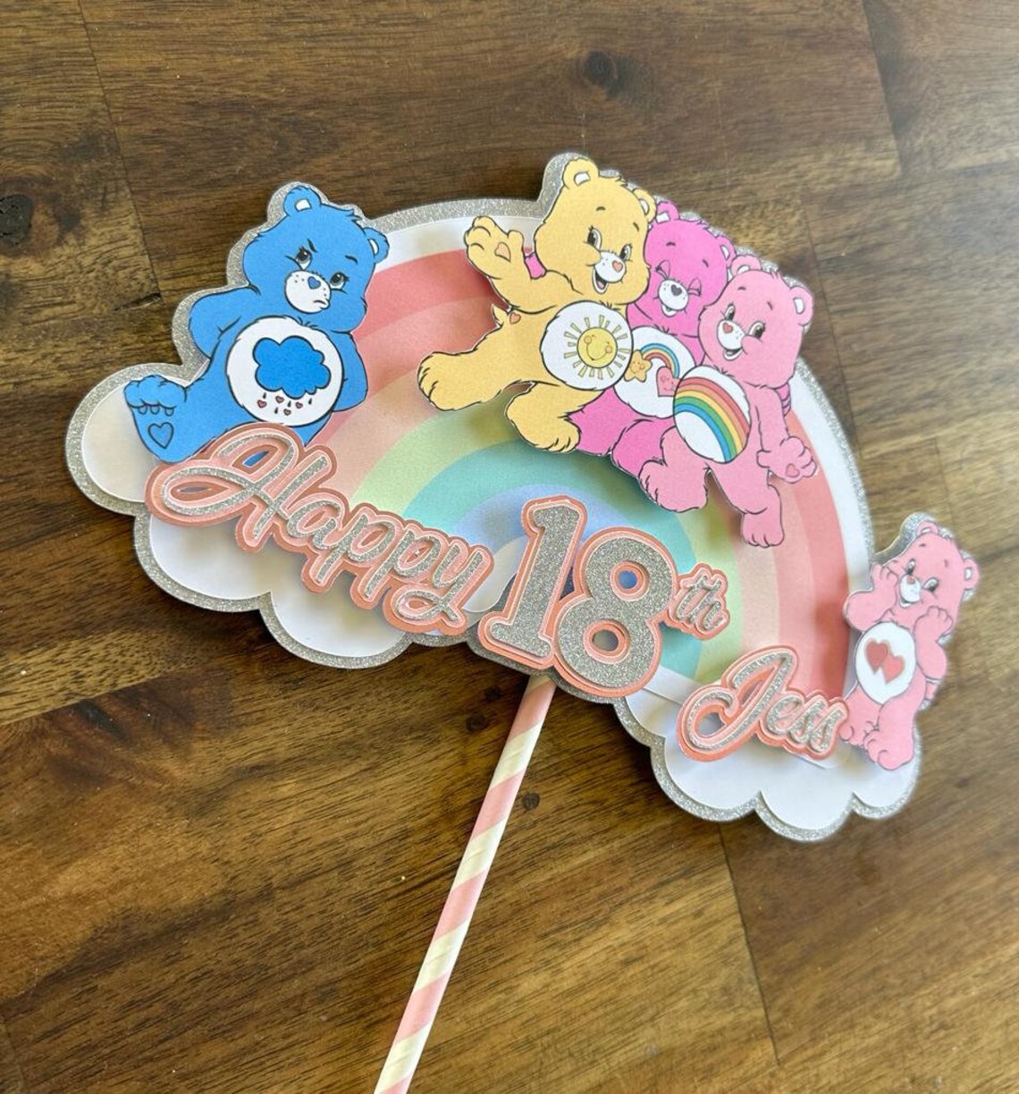 Care Bears Cake Topper Care Bears Birthday Care Bears Cake - Etsy Australia