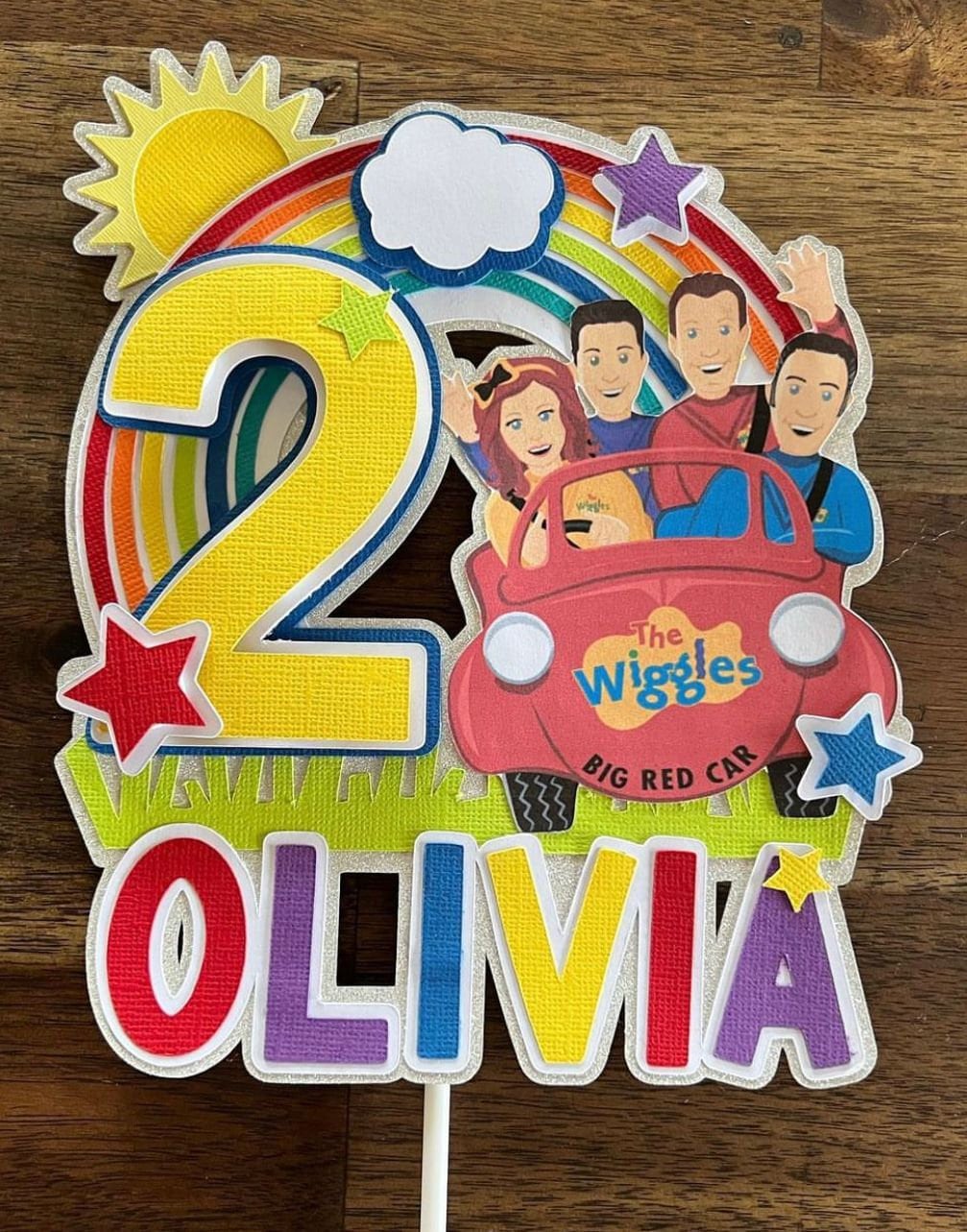 Wiggles Cake Topper Wiggles Birthday Wiggles Cake Boy & - Etsy Australia