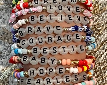 Breathe Bracelet Grounding Reminder Variety of Patterns - Etsy