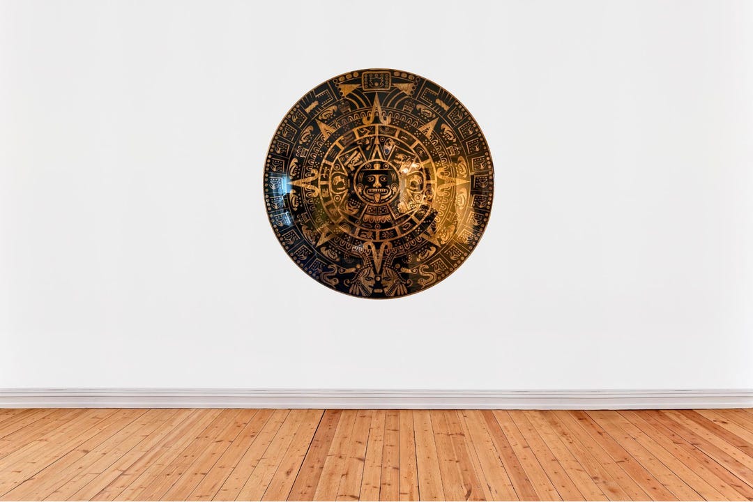 Carved Aztec Calendar - Etsy