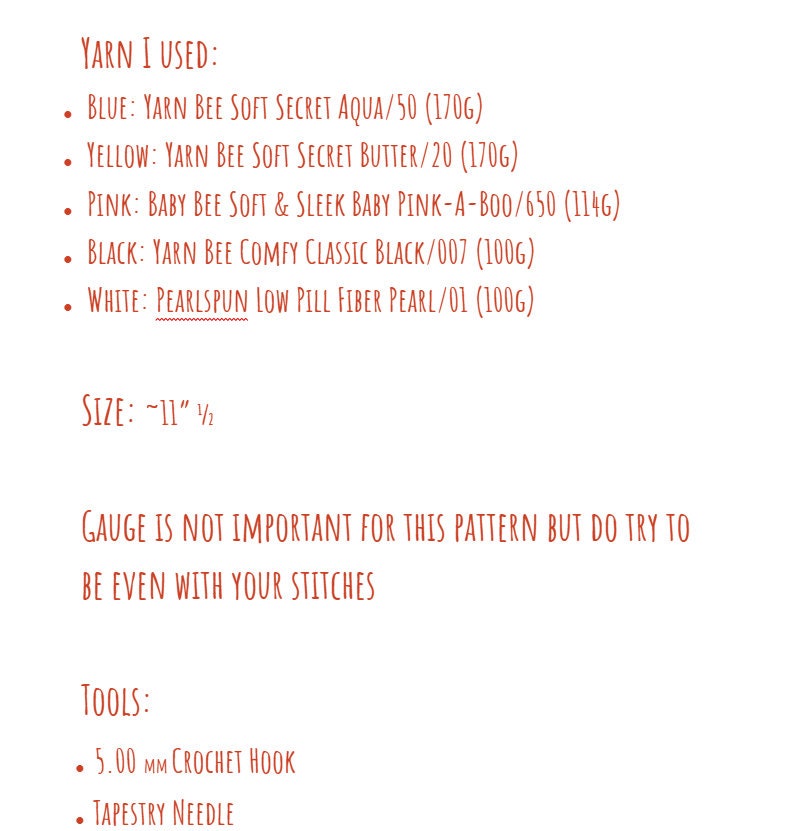 Crochet SONIC CHAO PDF Pattern - Etsy