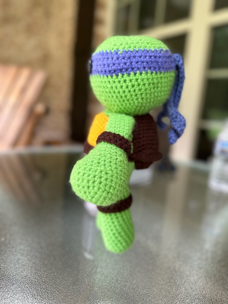 Crochet Ninja Turtle PDF Pattern - Etsy