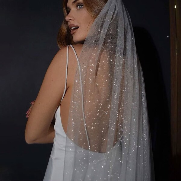 Bling Veil - Etsy