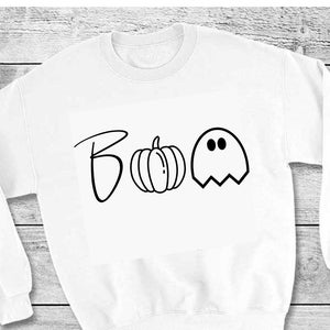 Boo SVG File, Cute Halloween SVG File - Etsy
