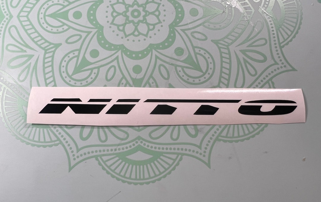 Nitto Tire Logo Vinyl Decal Nitto Sticker - Etsy