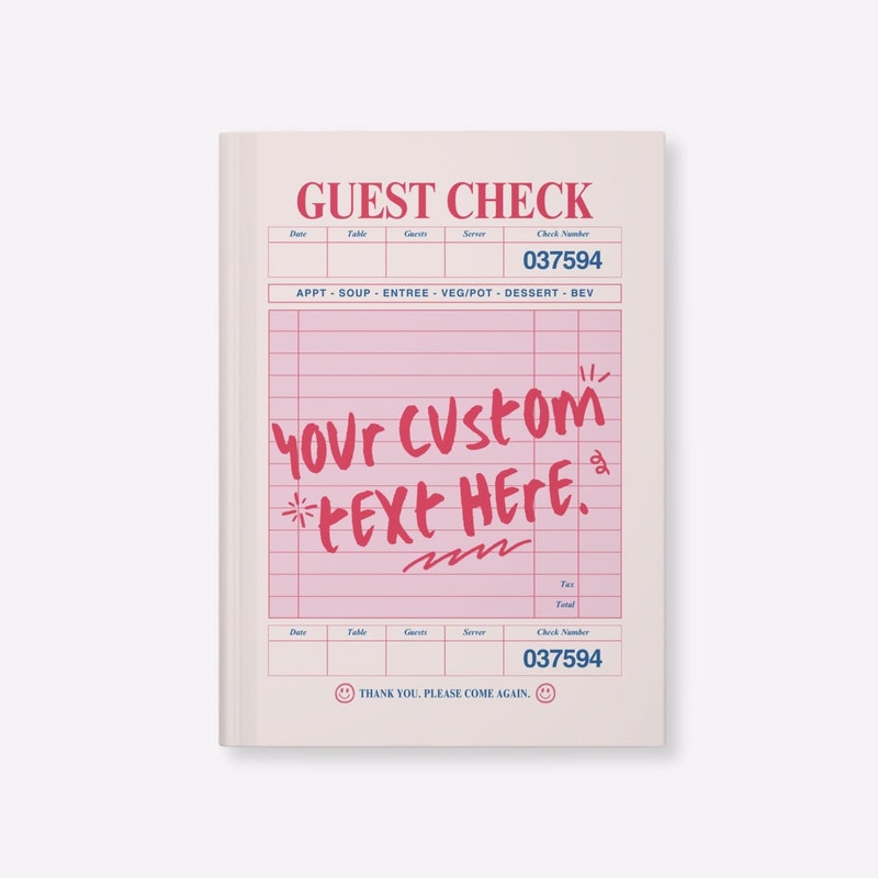 Aesthetic Pink Notebook - Etsy