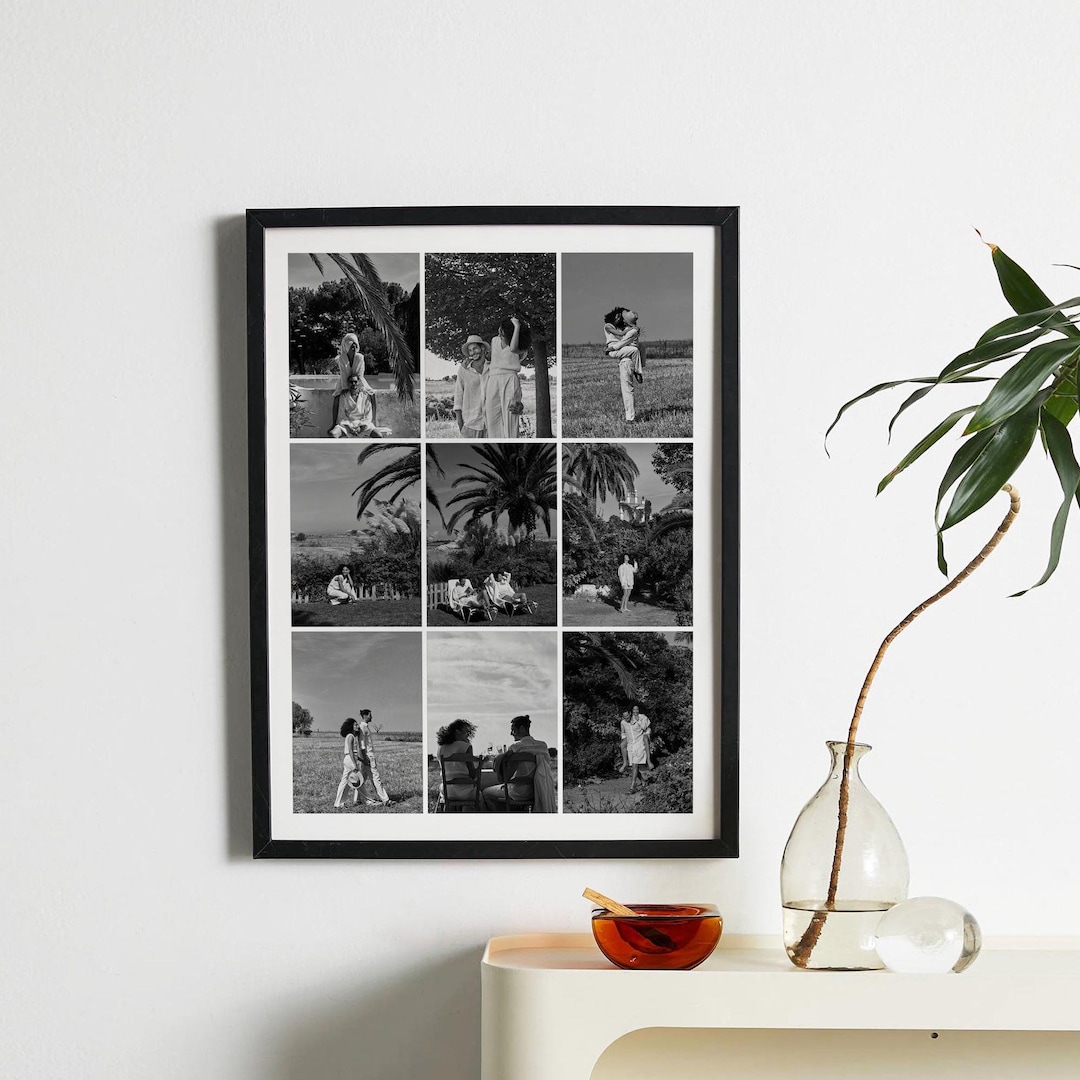 Black Amp White Collage Frames