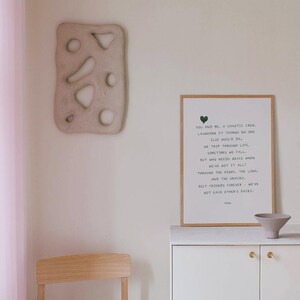 Custom Poem Print: Personalized Sentimental Wall Art - Etsy