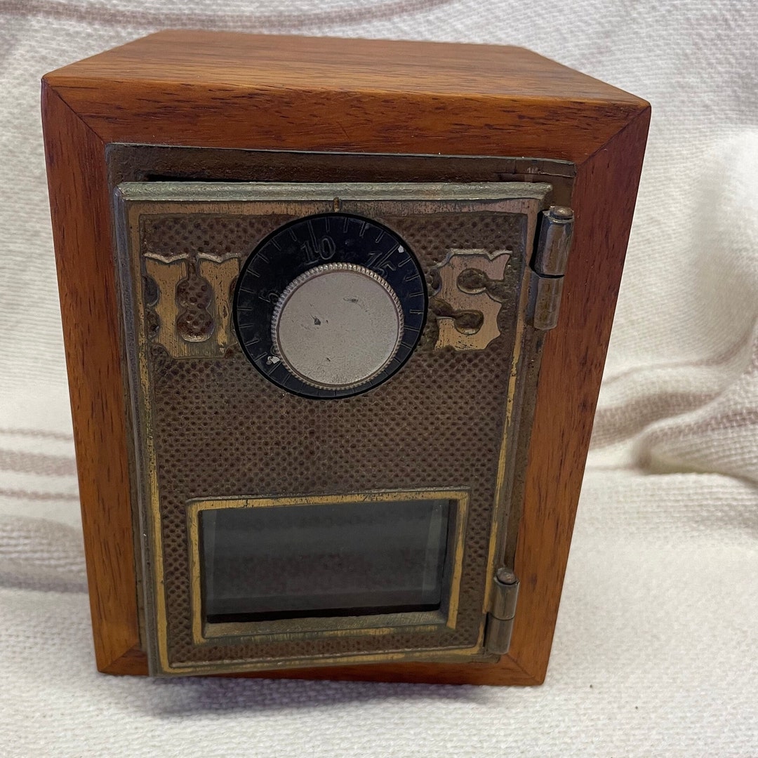Vintage Post Office Single Dial Combination Storage Box - Etsy