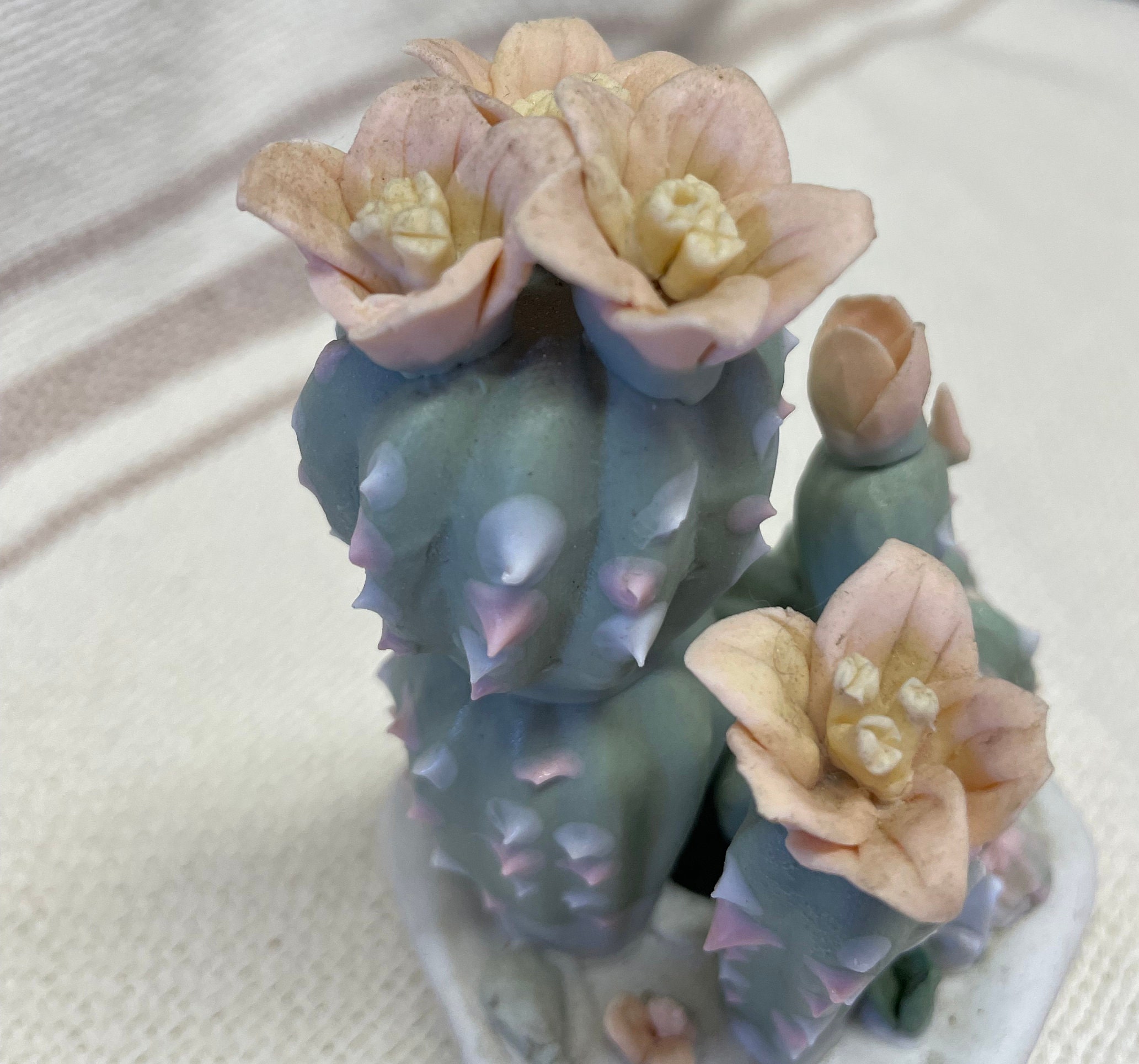 Vintage MCM Cactus Figurines - Etsy