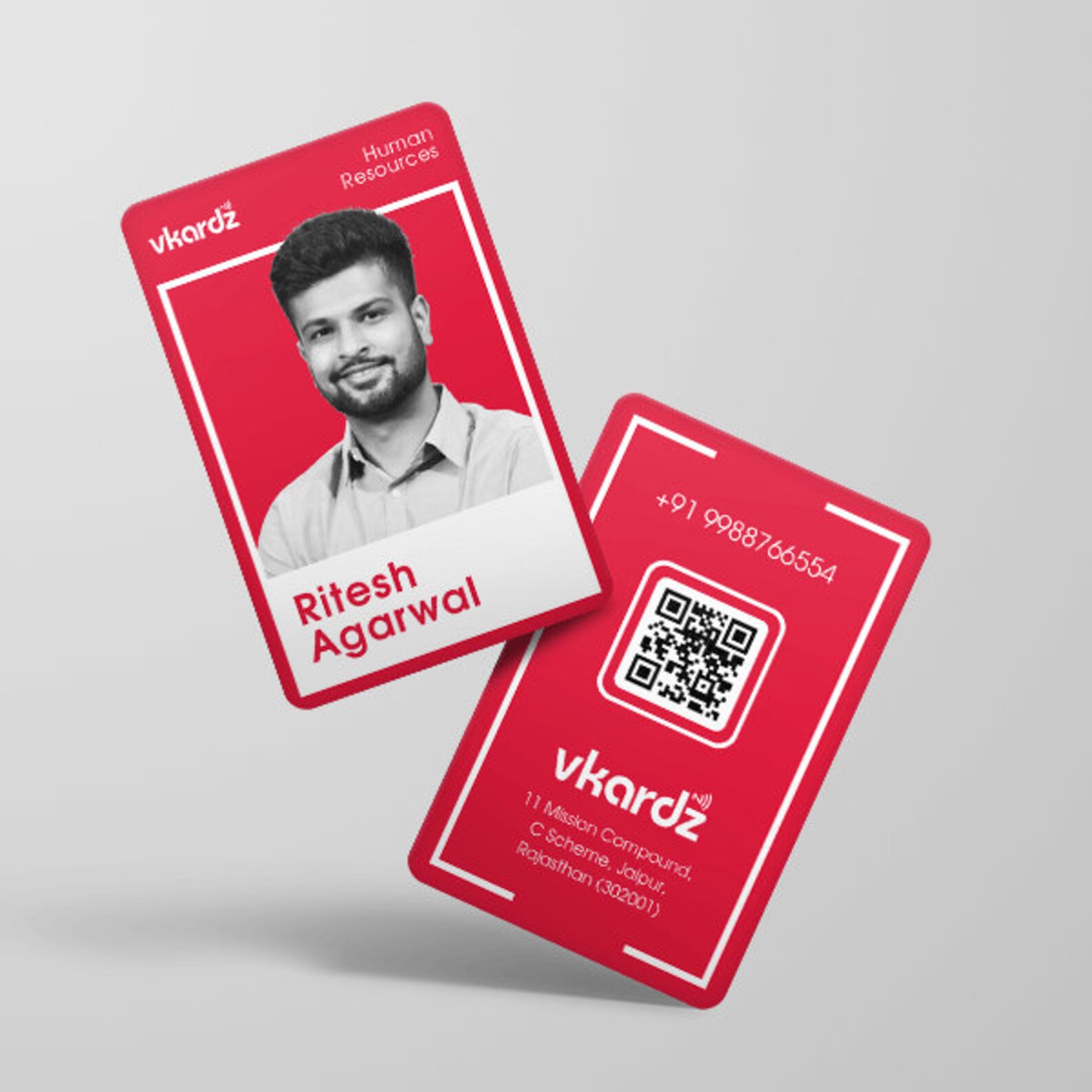 Vkardz - Easy Contact Sharing Customizable Digital Visiting Card With ...