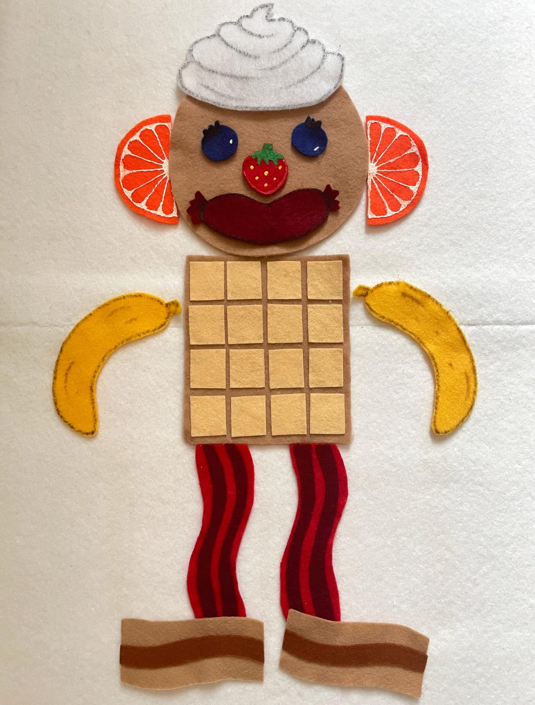 Flip Flap Jack Felt Story, Teaching Toys, Gift for Children, Flannel ...