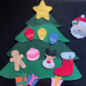 Christmas Felt Board Story, Toddler Toys, Flannel Board Pieces, ECE ...