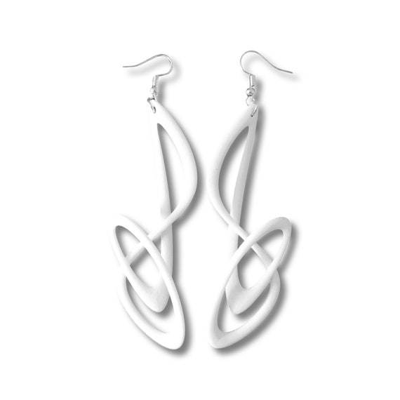 Cirou 11158 3D Printed Earrings - Etsy