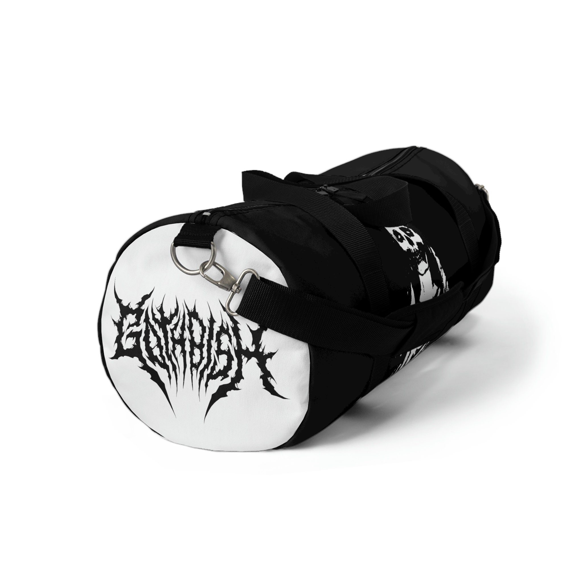 Goth Bish Deathcore Logo Metal Emo Gym Lifestyle Duffel Bag - Etsy