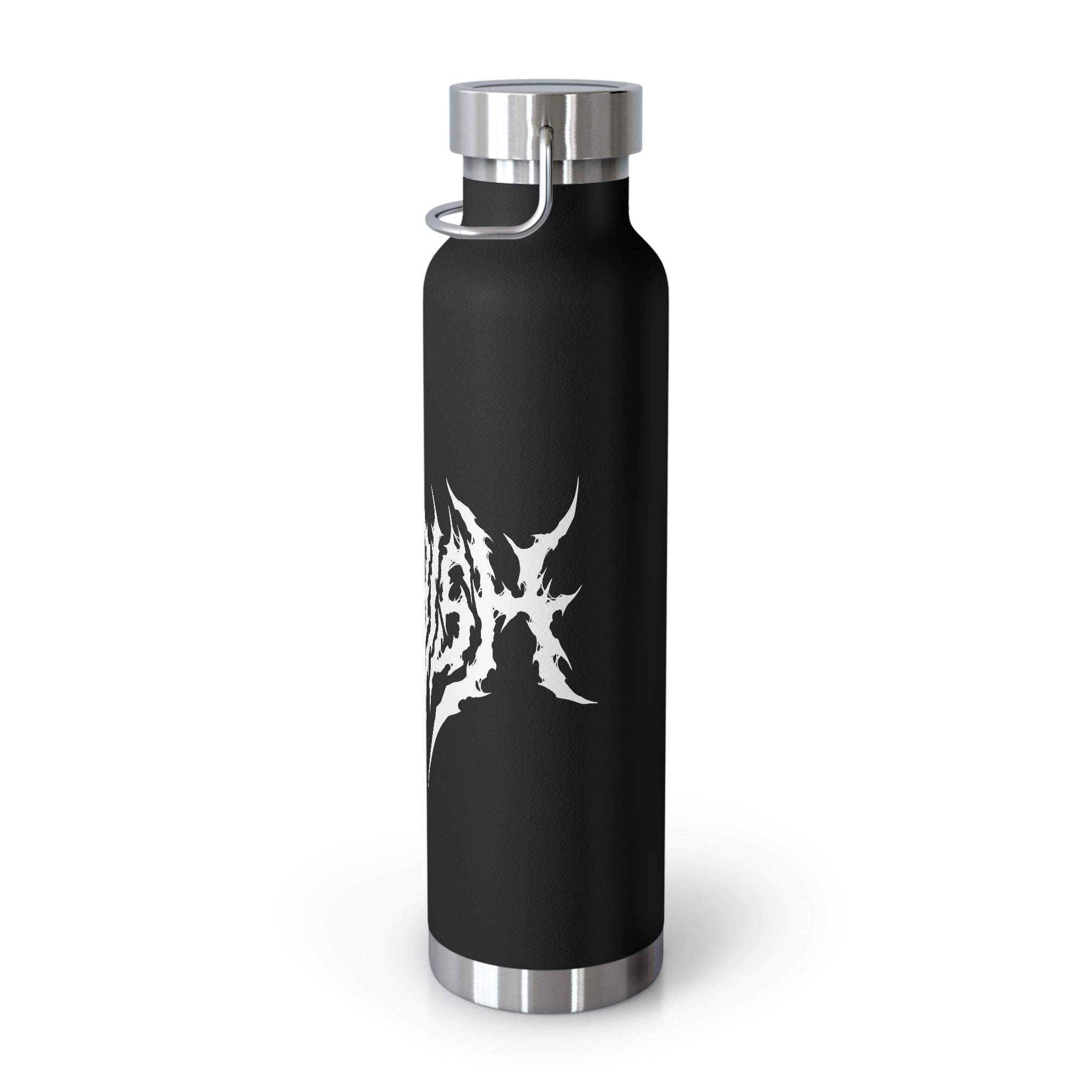 Goth Bish Deathcore Logo Metal Lifestyle Copper Vacuum Insulated Bottle ...