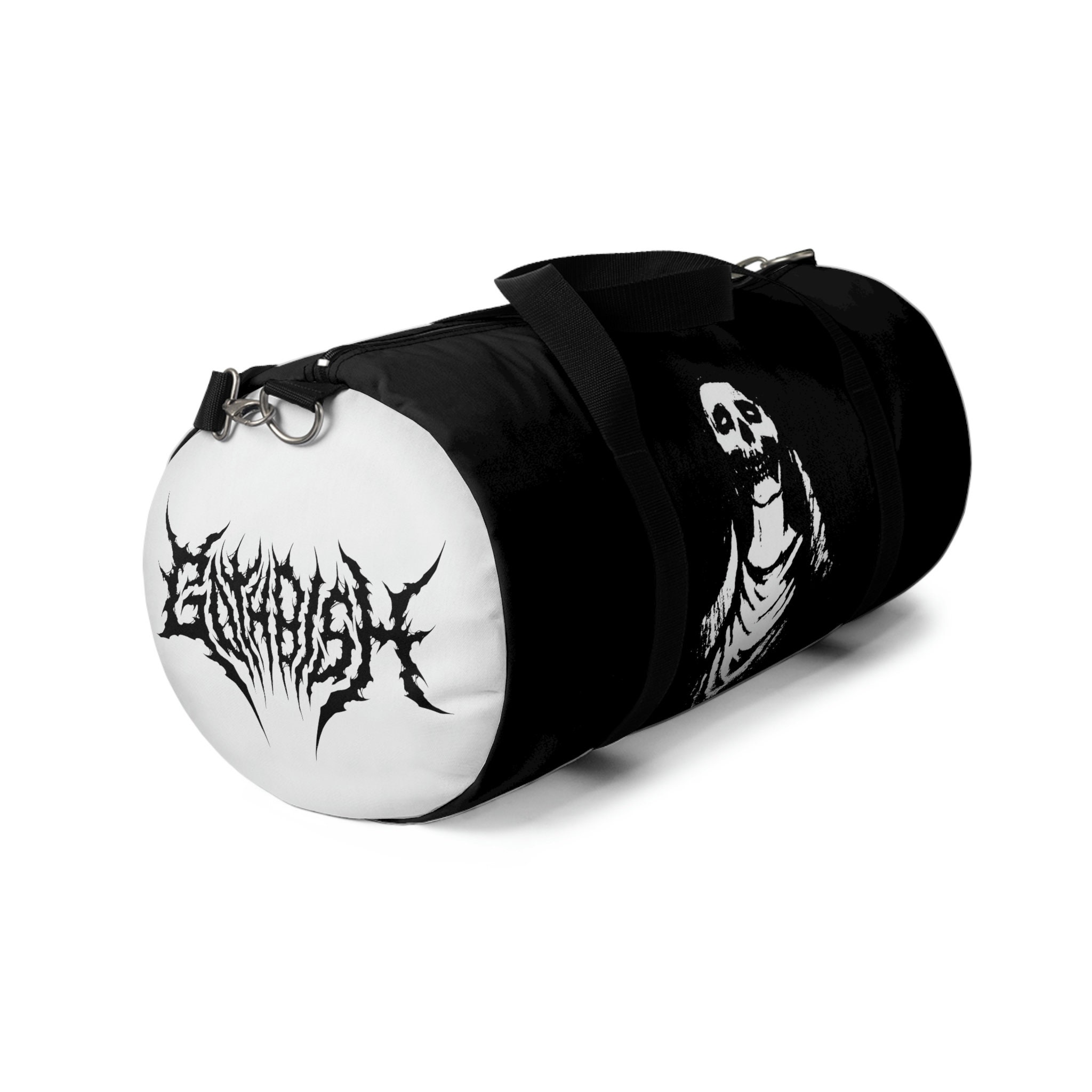 Goth Bish Deathcore Logo Metal Emo Gym Lifestyle Duffel Bag - Etsy