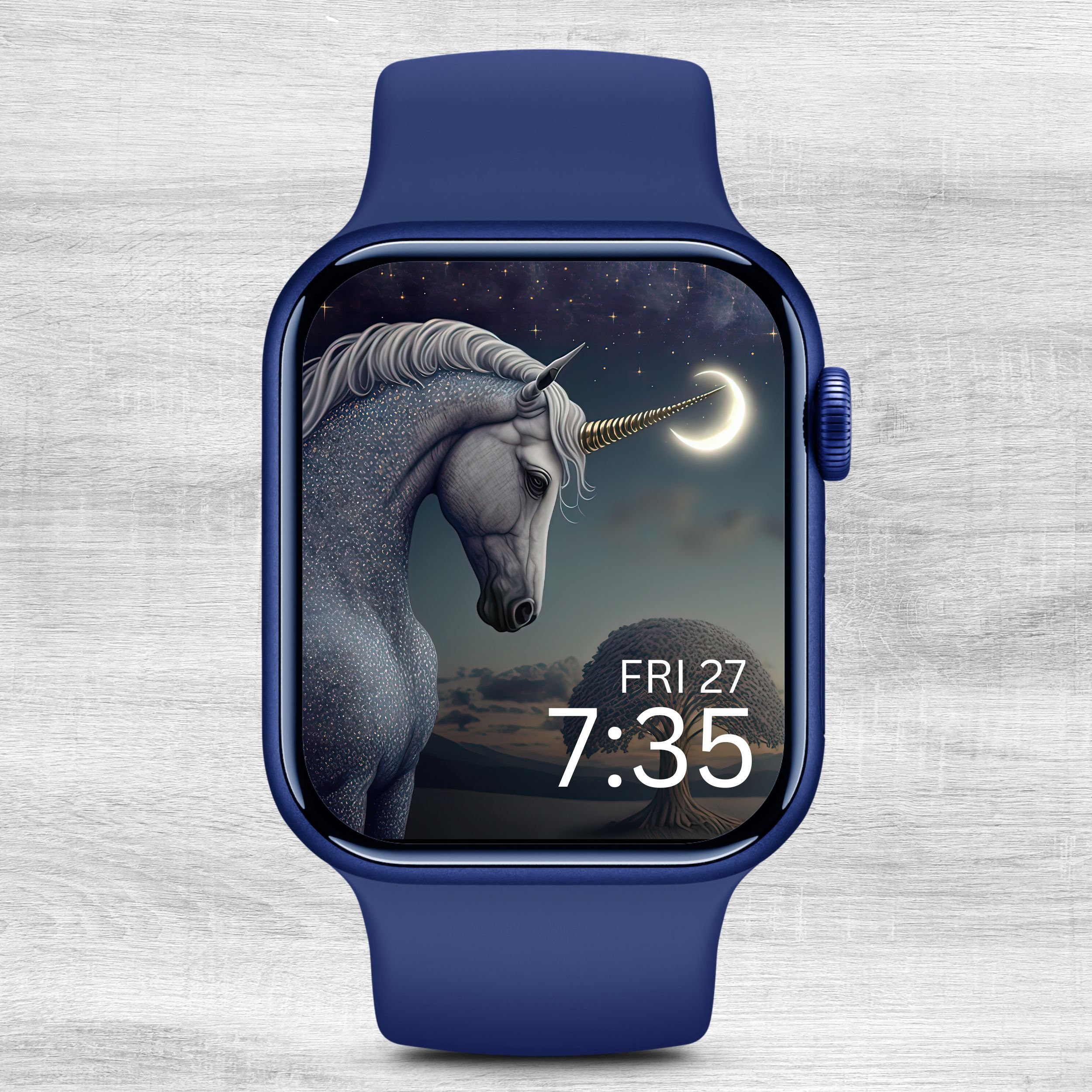 Mythical Unicorn Smart Watch Wallpaper, Single B, Apple Watch Wallpaper ...