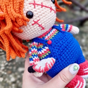 Chucky CROCHET PATTERN - Amigurumi Doll for Halloween - Etsy