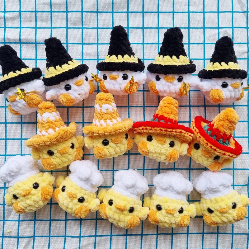 Crochet Mini Chef - Etsy