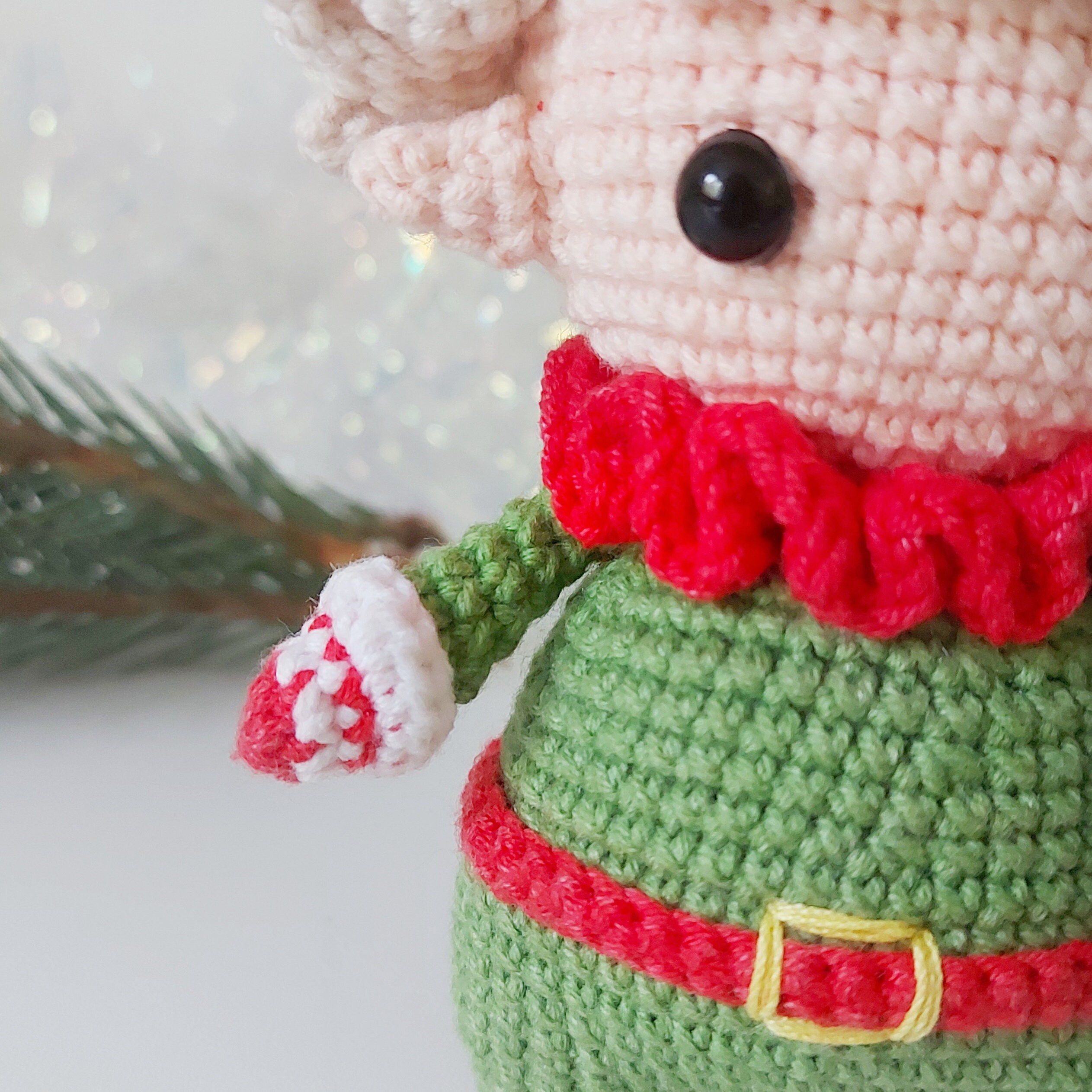 Christmas Elf Crochet Pattern Christmas Amigurumi Doll - Etsy
