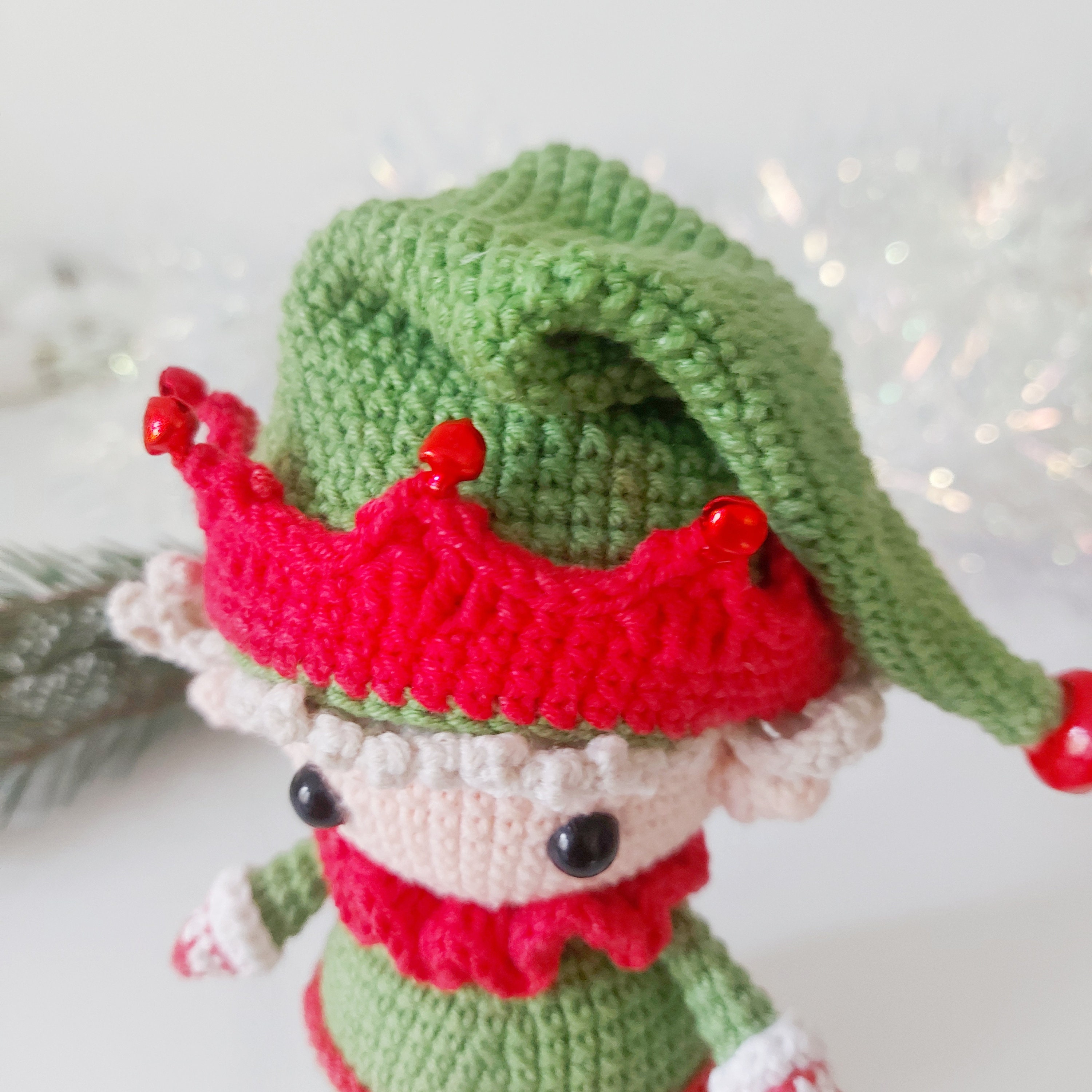 Christmas Elf Crochet Pattern Christmas Amigurumi Doll - Etsy