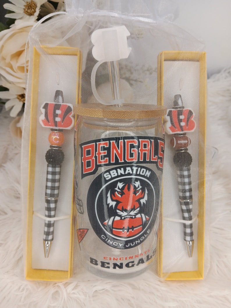 16oz Gift Set With Libby Cups With Matching Pens and Key Chain. the Lid ...