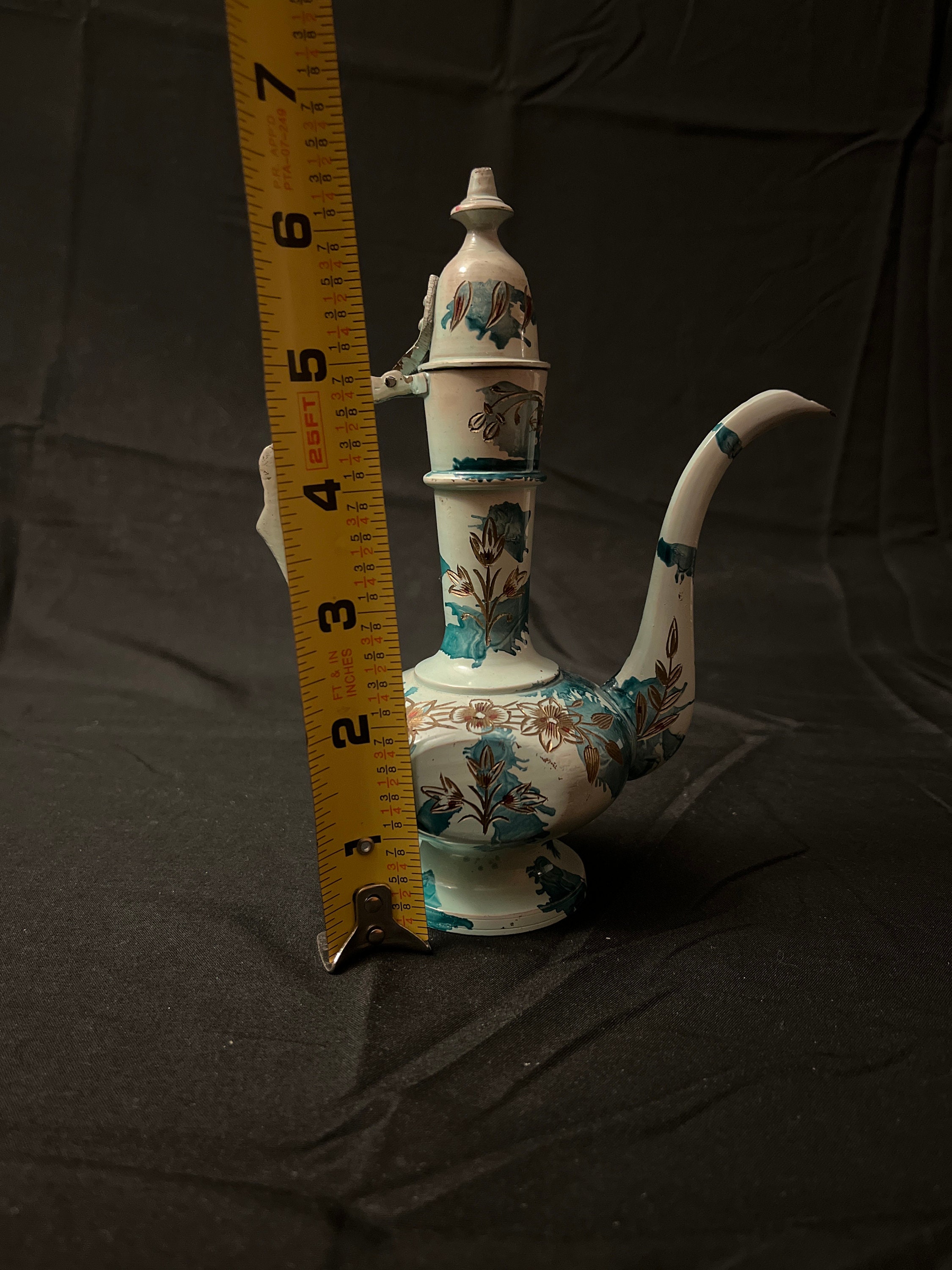 Antique Brass Turkish Coffee Pot - Etsy