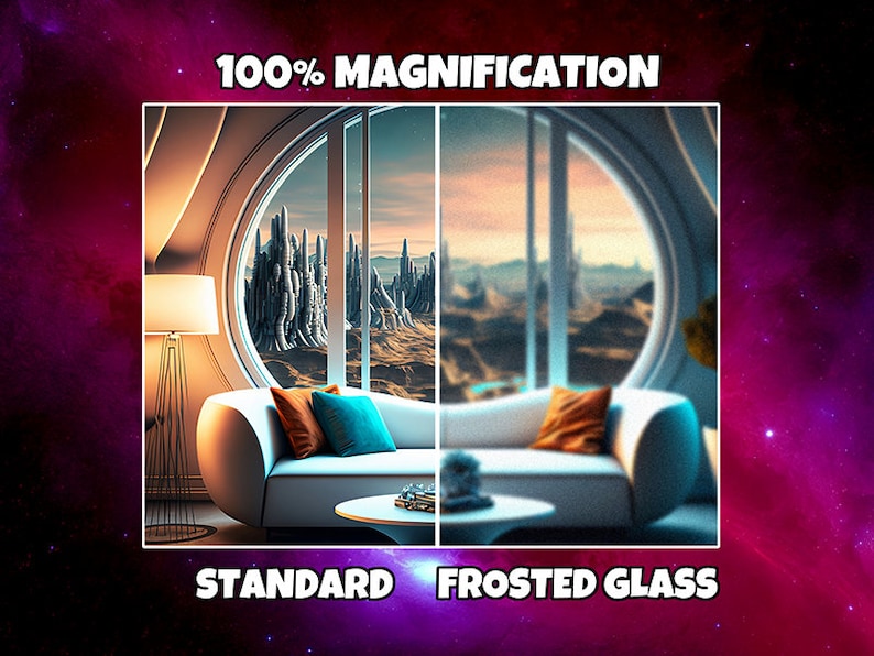 Scifi View Zoom Video Chat Background, Science Fiction Living Room ...