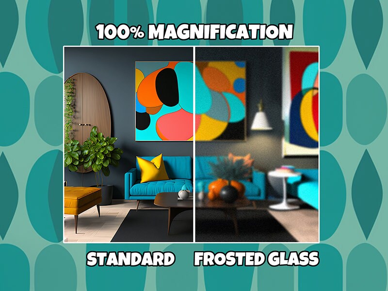 Mid Century Modern Zoom Video Chat Background, Retro Living Room ...