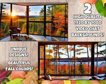 Fall Digital Zoom Background - Etsy