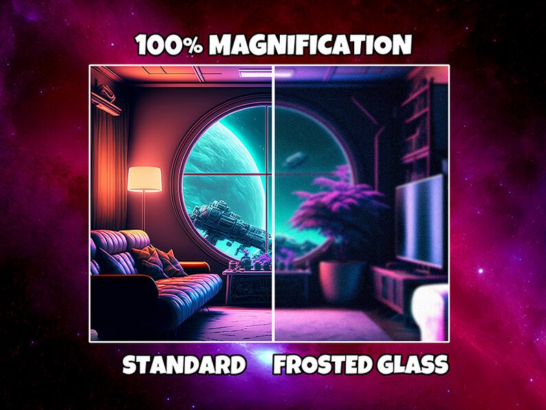 Scifi View Zoom Video Chat Background, Science Fiction Living Room ...