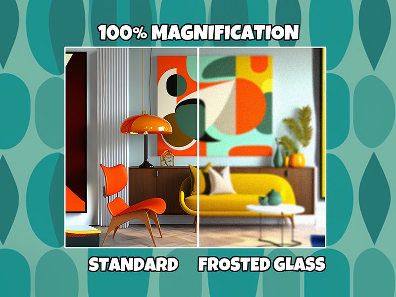 Mid Century Modern Zoom Video Chat Background, Retro Living Room ...