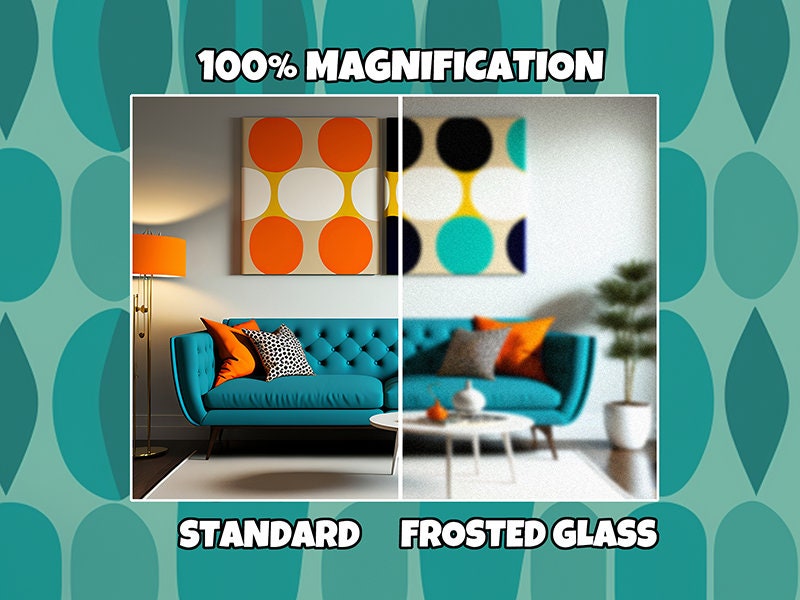 Mid Century Modern Zoom Video Chat Background, Retro Atomic Age Living ...