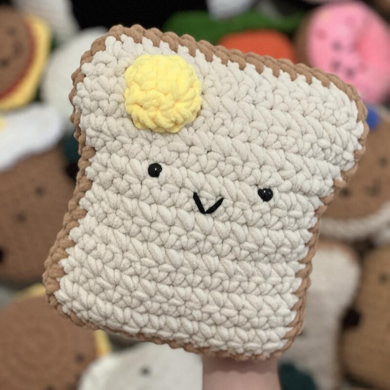 Toast Plush - Etsy