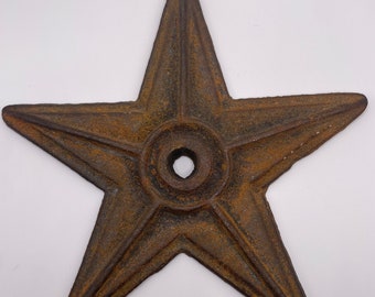 Cast Iron Star Texas Star Star Decor Star Wall Hanging Metal Star Metal ...