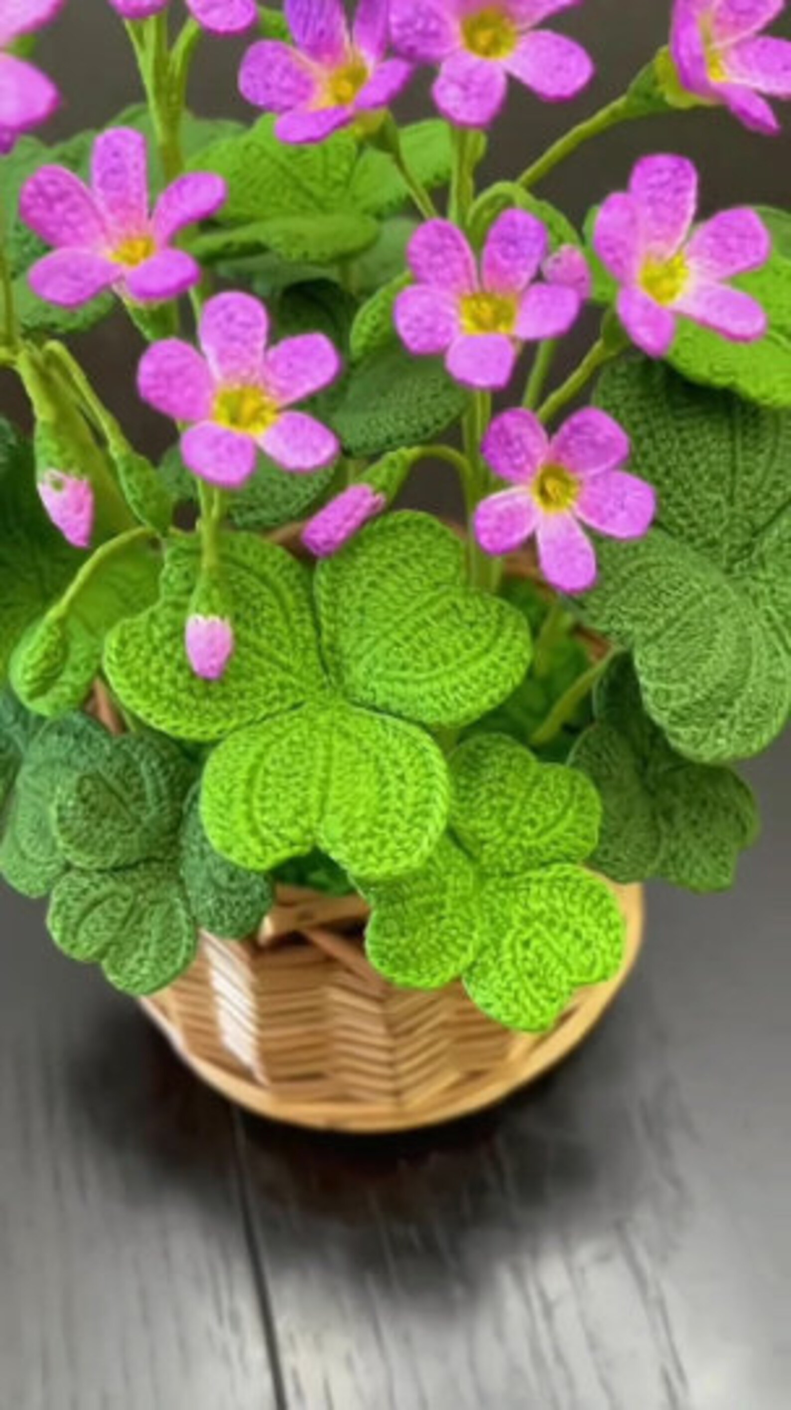 Hand Knitted Small Daisy Finished Product Crochet Pattern - Etsy